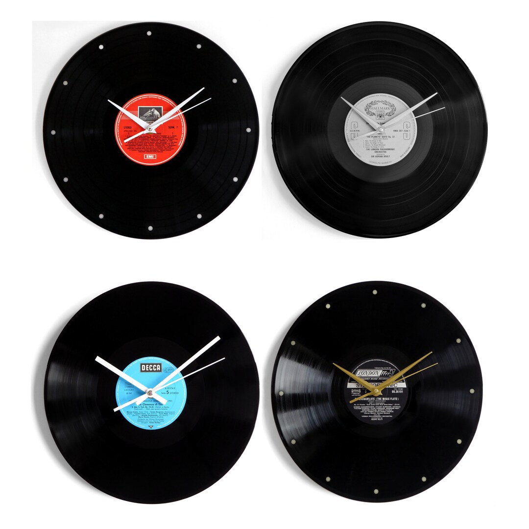 Vinyl Record Wall Clock - Etsy