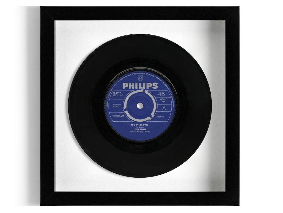 Roger Miller King Of The Road Framed 7 Vinyl Record UK NUMBER ONE 13 ...