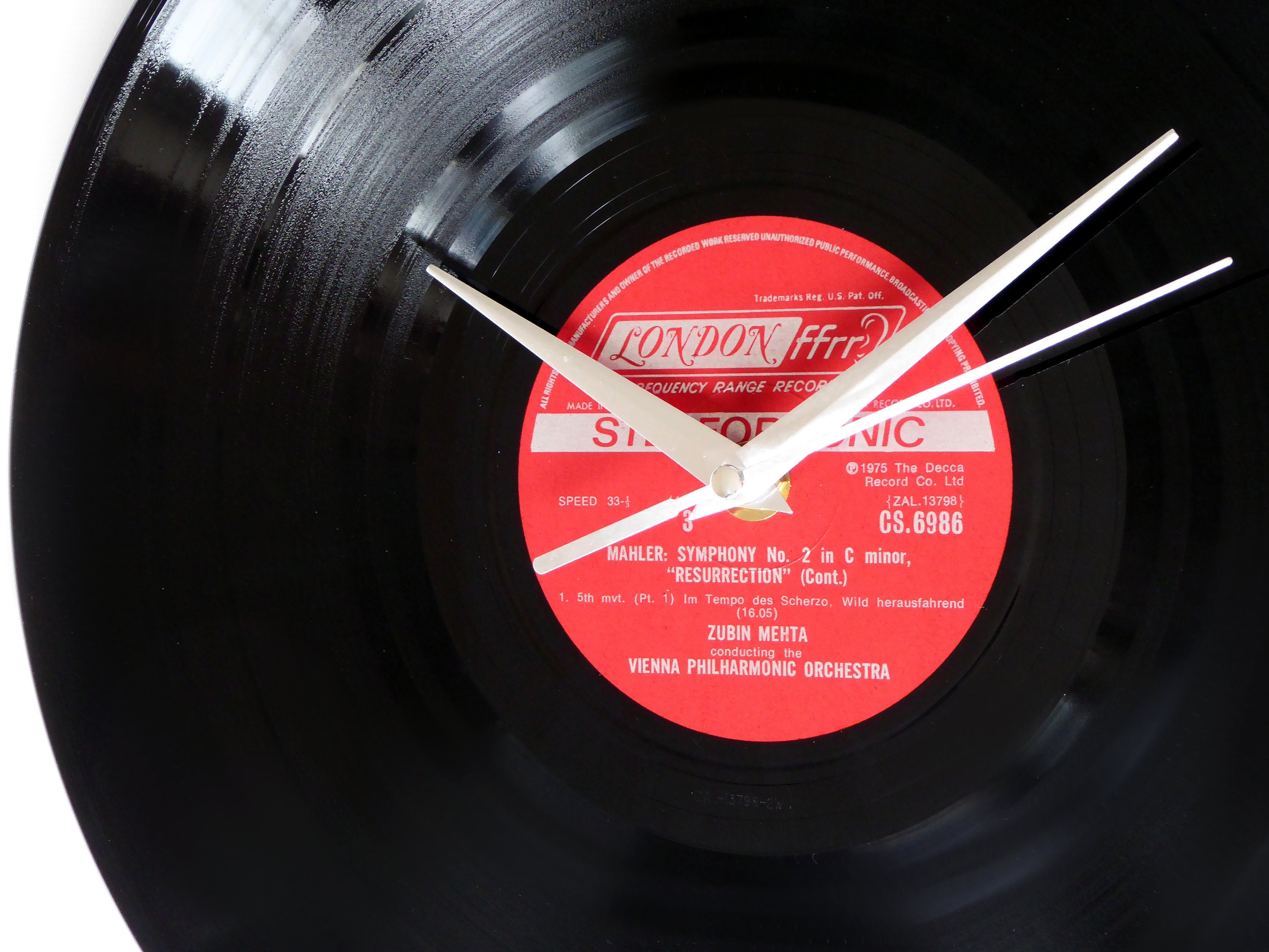 Vinyl Record Wall Clock