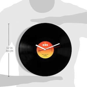 Vinyl Record Wall Clock - Etsy