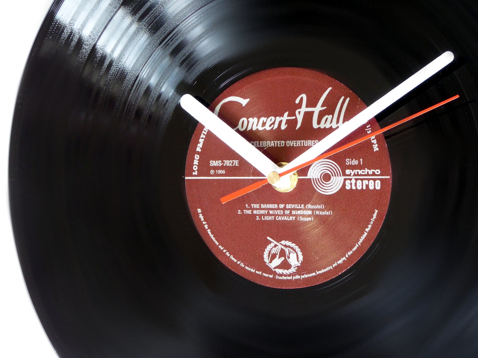 Vinyl Record Wall Clock | Etsy