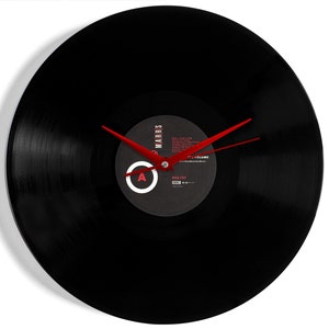 Vinyl Record Wall Clock - Etsy