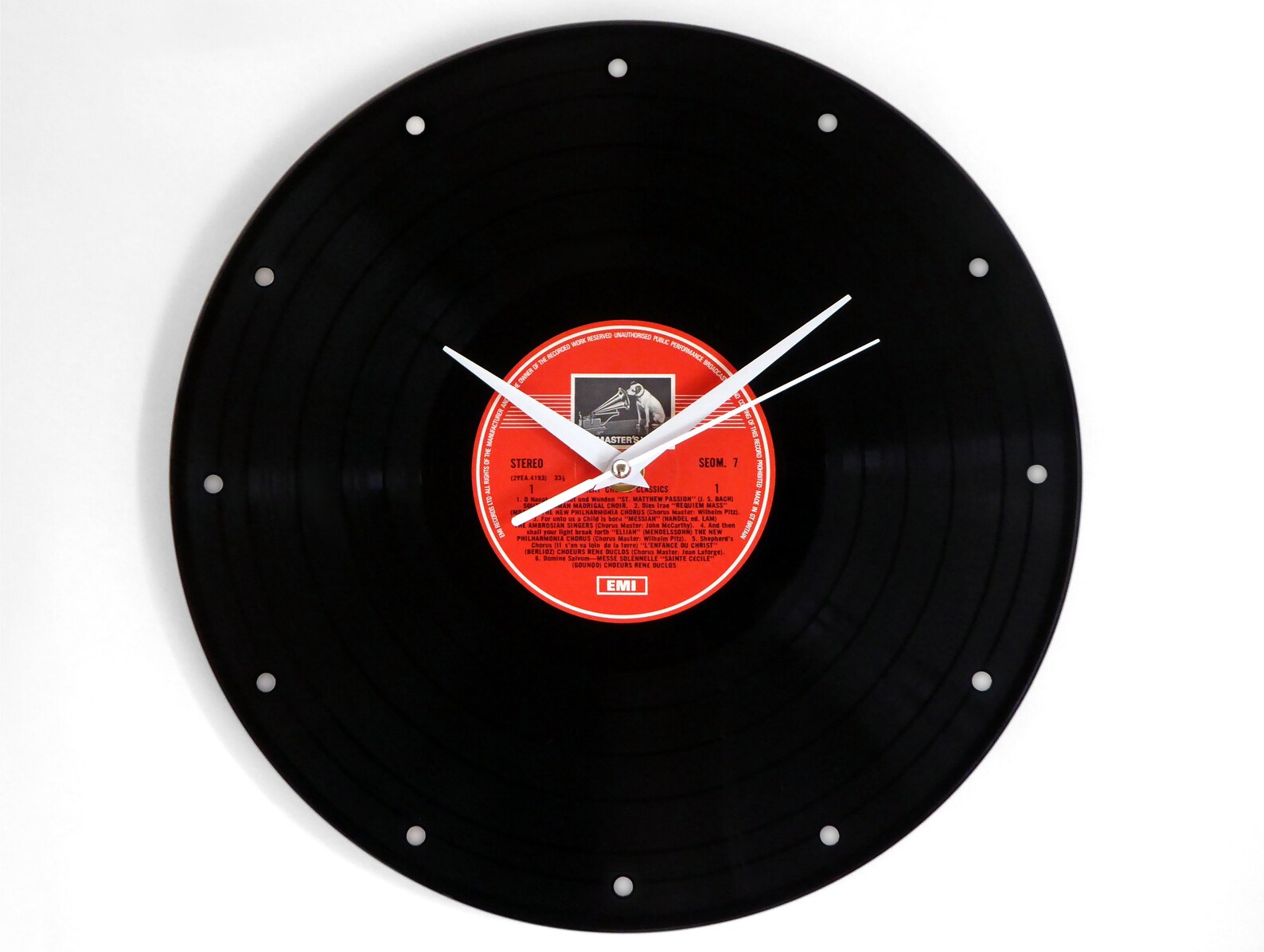 Vinyl Record Wall Clock | Etsy