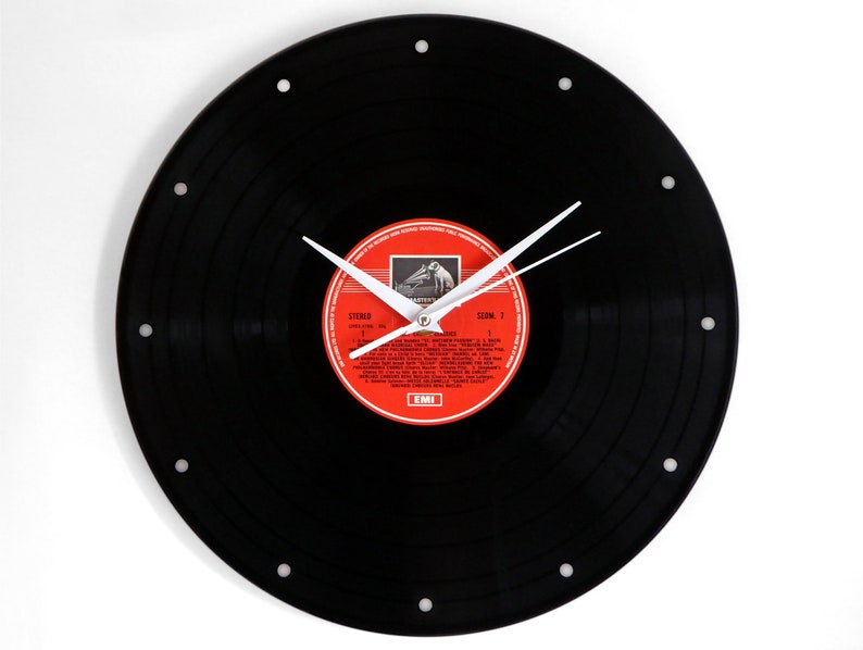 Vinyl Record Wall Clock - Etsy UK