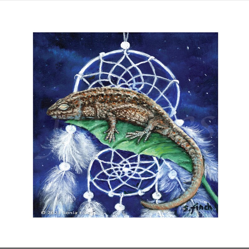 Lizard Totem - Etsy