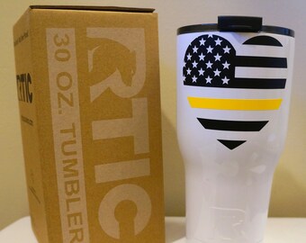 Yellow tumbler | Etsy