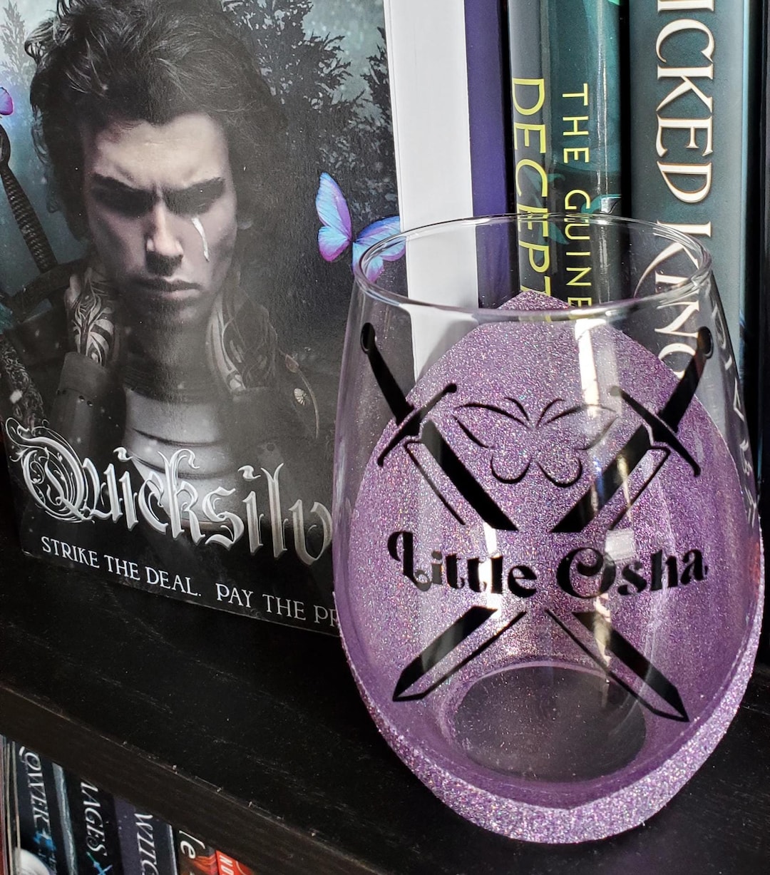 Quicksilver Wine Glass, Callie Hart, Little Osha, Kingfisher, Fantasy ...