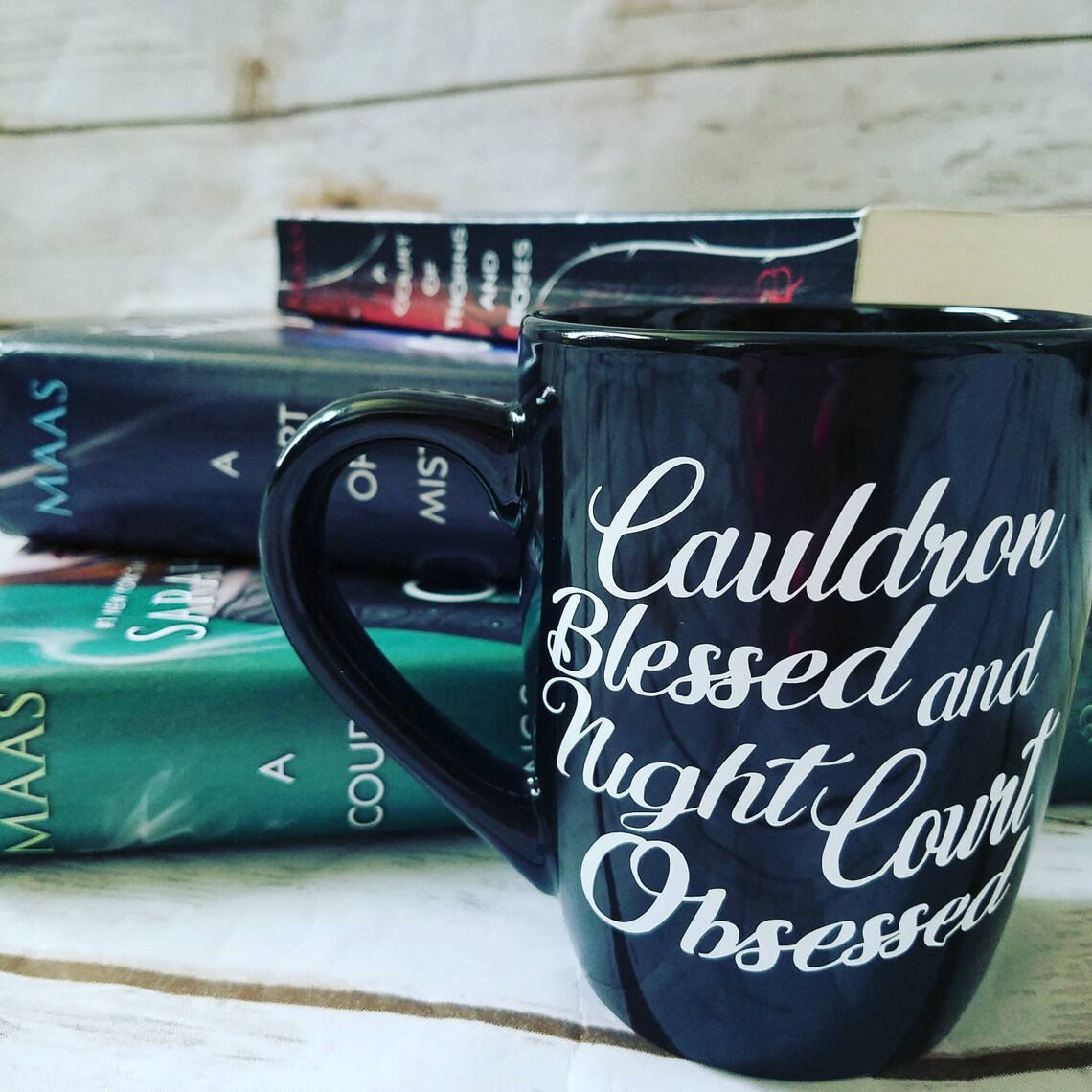 Cauldron Blessed and Night Court Obsessed Cup, Drinking Vessel, ACOWAR ...