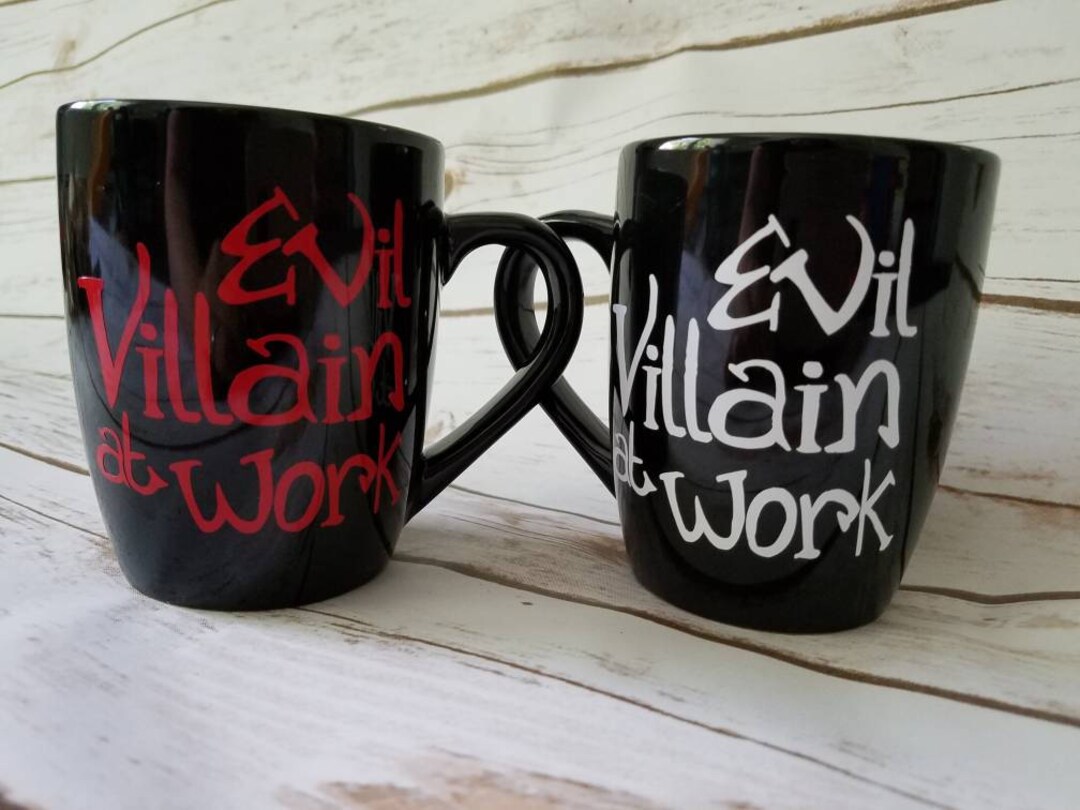 Evil Villain at Work Mug, Villains, Storybrook, Villian, Quote Mug ...