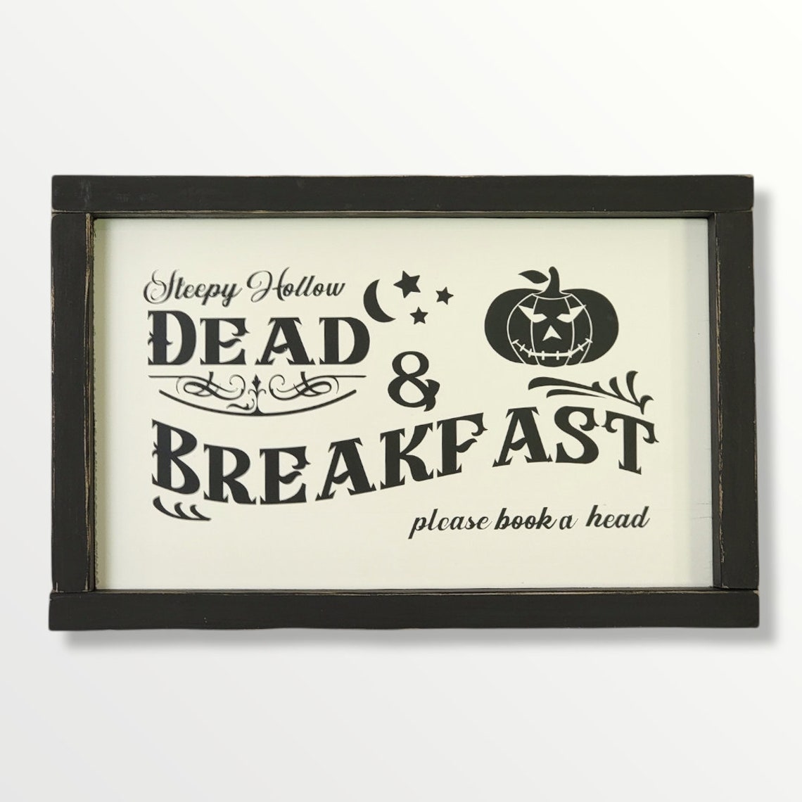 Dead and Breakfast Wall Sign | Etsy