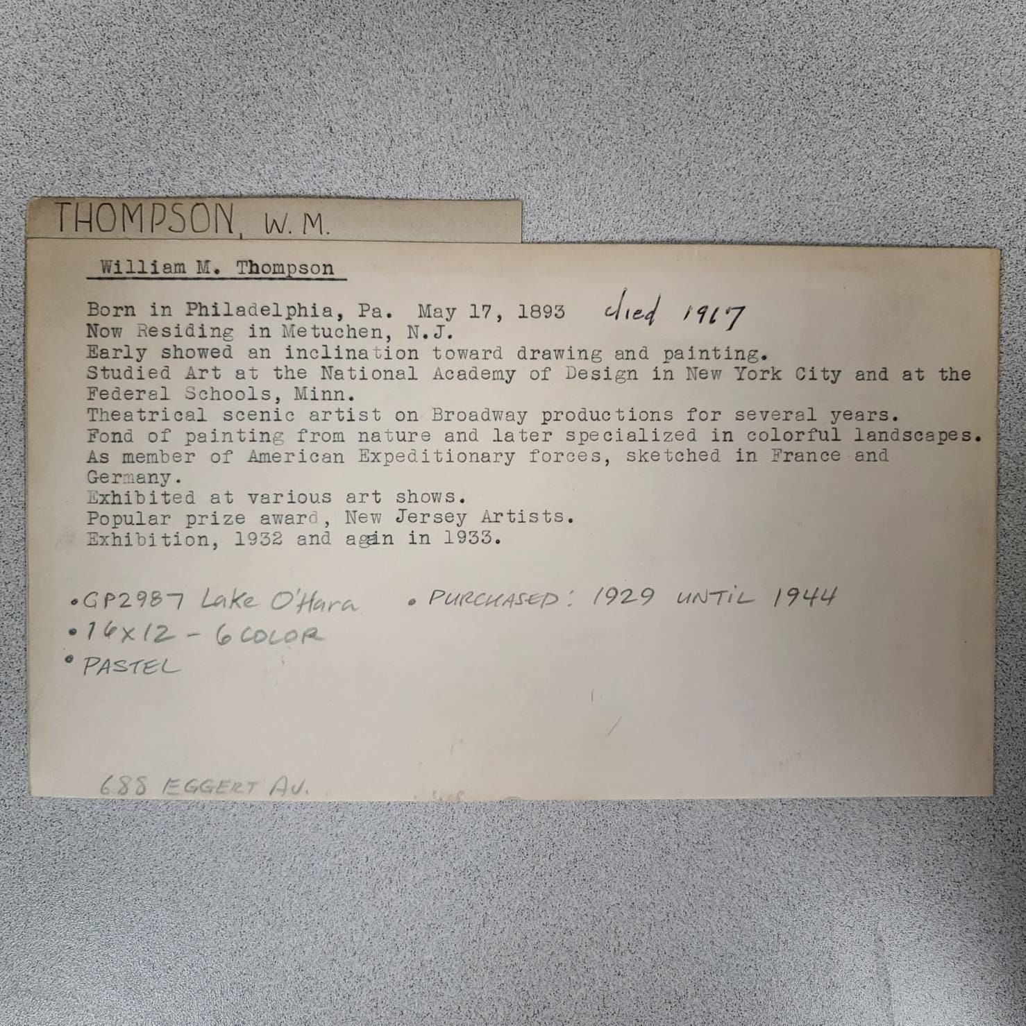 GP7698 A Moonlit Camp by WM Thompson - Etsy