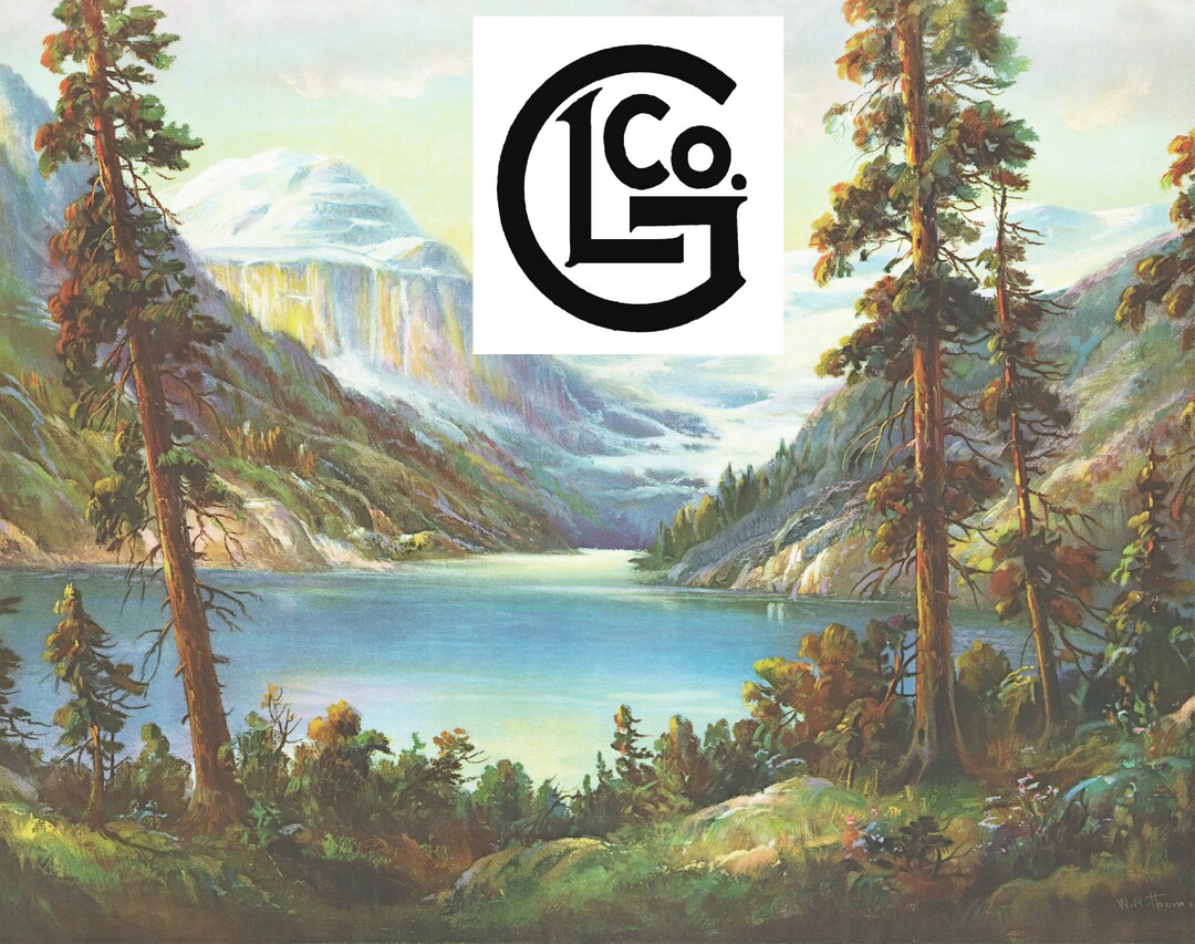 GP7729 Lake Louise by W.M. Thompson - Etsy