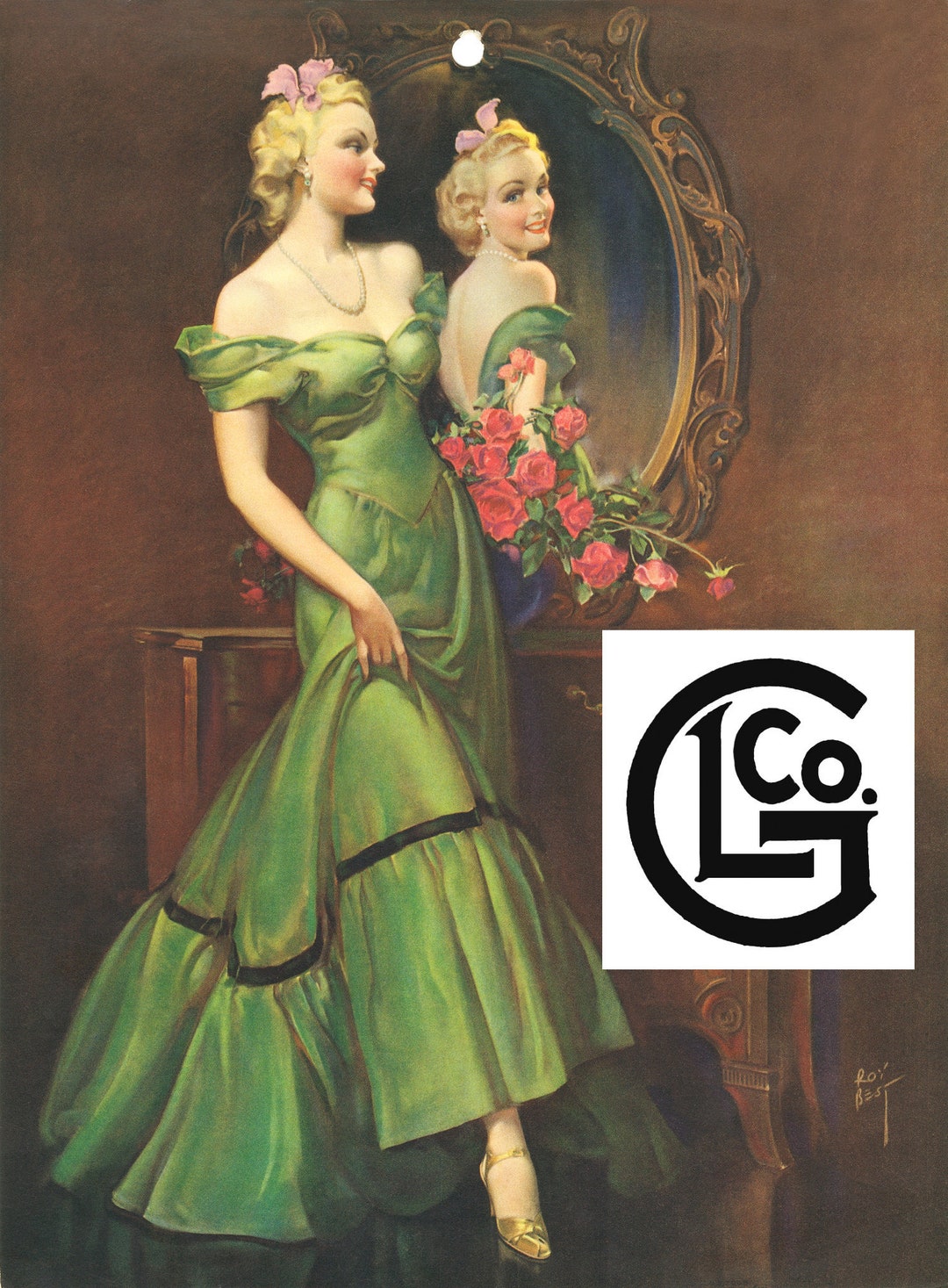 GP7065 Reflected Beauties by Roy Best - Etsy