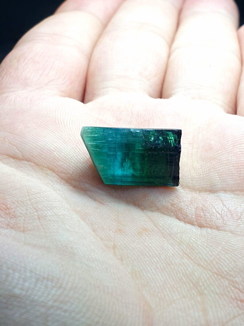 Sea Blue Tourmaline Crystal - Etsy