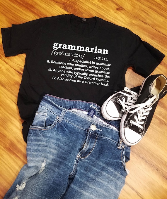 Grammar Grammar Shirt Grammar Gift English Teacher Gift - Etsy