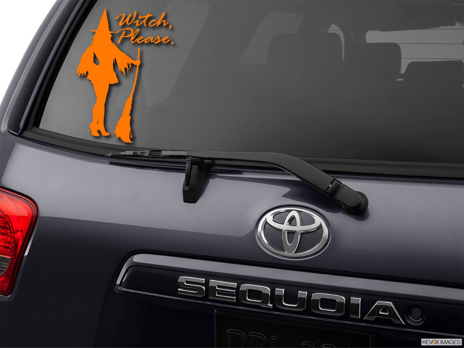 Witch Decal, Witch Please Decal, Flying Witch Decal, Witch Please ...