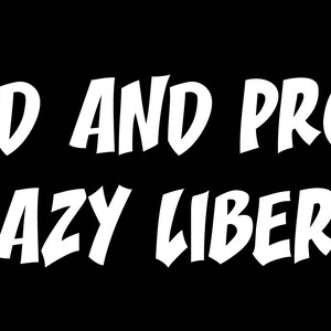 Liberal Sticker, Liberal Decals, Anti Trump Sticker, No Trump 2020 ...