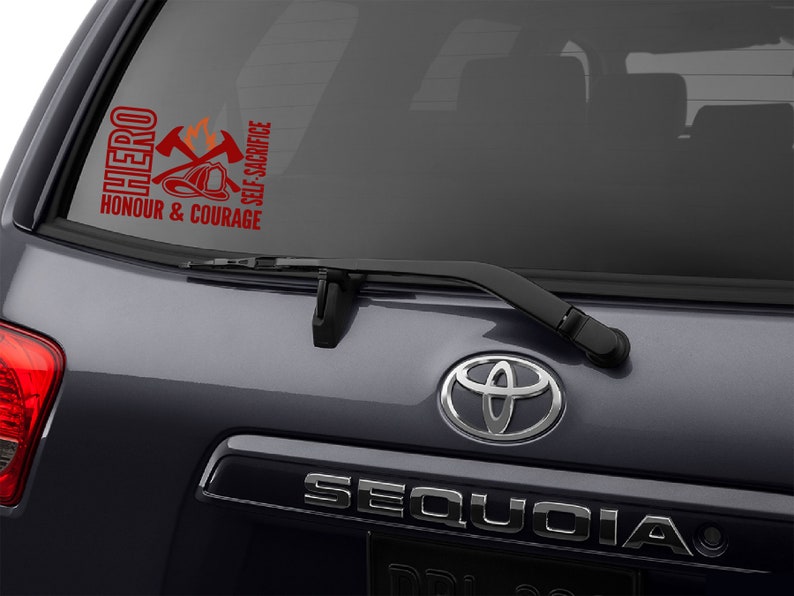 Firefighter Decal Fireman Decal First Responder Decal - Etsy