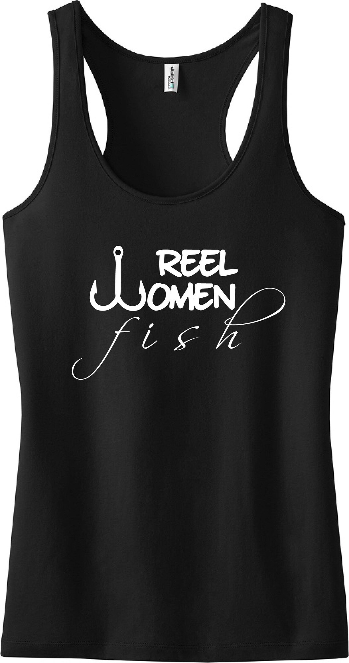 Women's Fishing Shirt, Women's Fishing Tank Top, Ladies Fishing ...