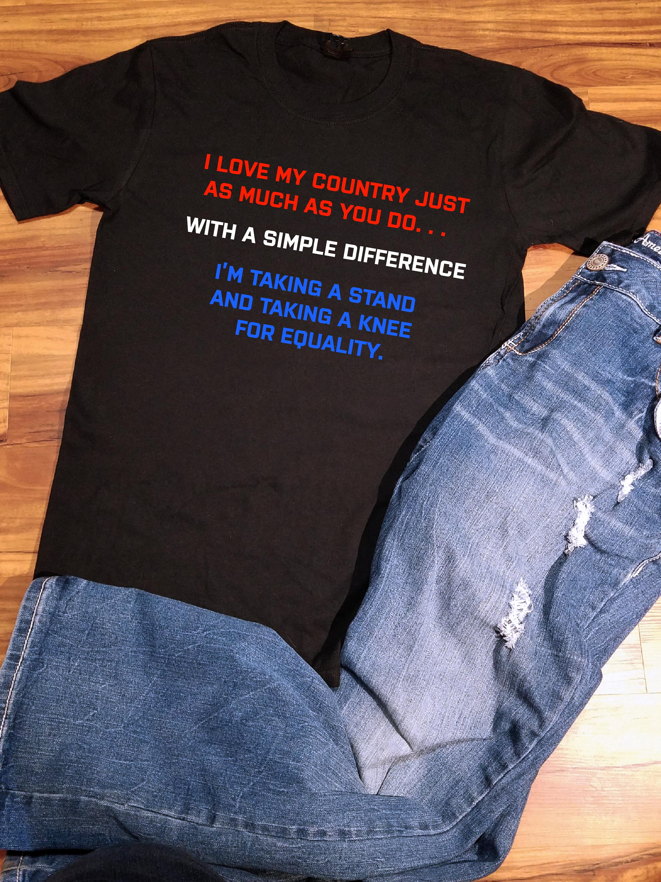 Equality Shirt, Equal Rights Shirt,take a Knee Shirt, United We Sit ...