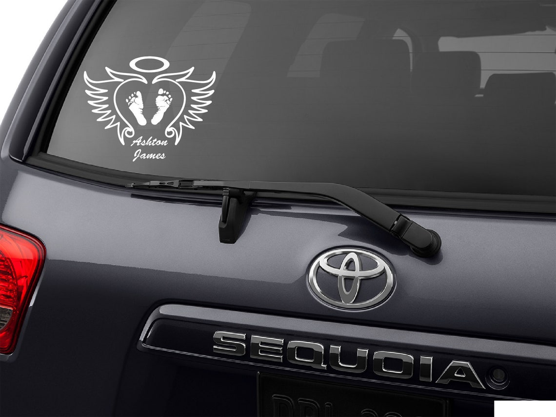 Angel Baby Mommy of an Angel Angel Baby Decal Pregnancy | Etsy