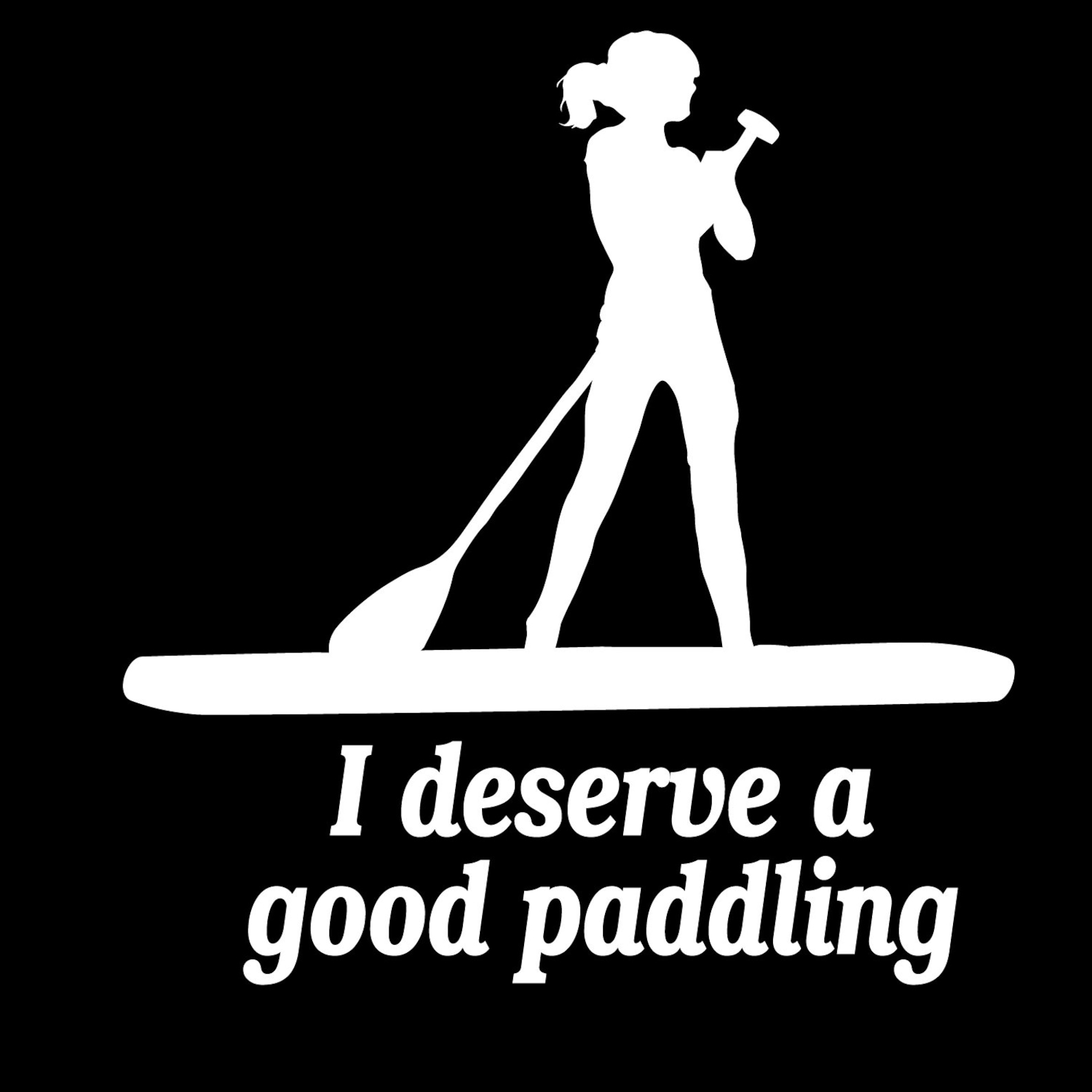 Paddle Board Decal Paddle Board Paddle Board Sticker | Etsy