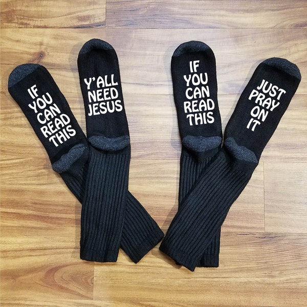 Christian Socks - Etsy