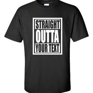 Straight Outta Custom Shirt, Graduation Shirt, Straight Outta Minnesota ...