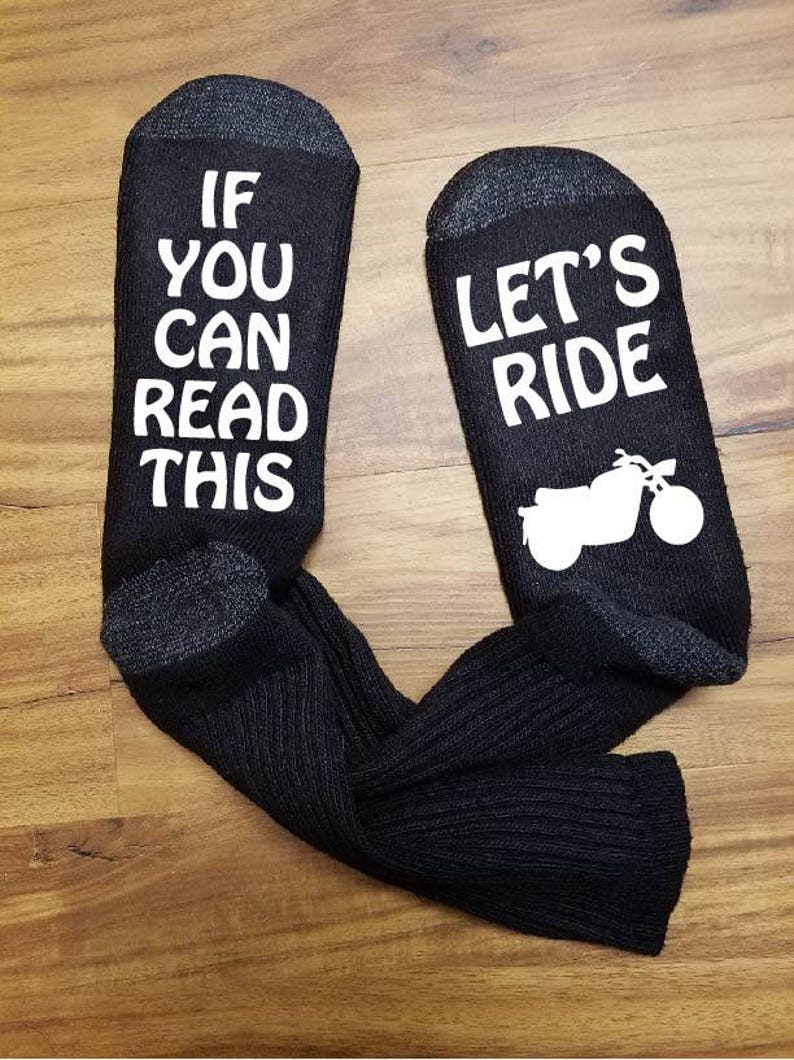 Motorcycle Gifts Motorcycle Gifts for Men Motorcycle Socks | Etsy