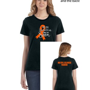 MS Tshirts, Multiple Sclerosis Tshirt, MS Warrior, Awareness Tshirts ...