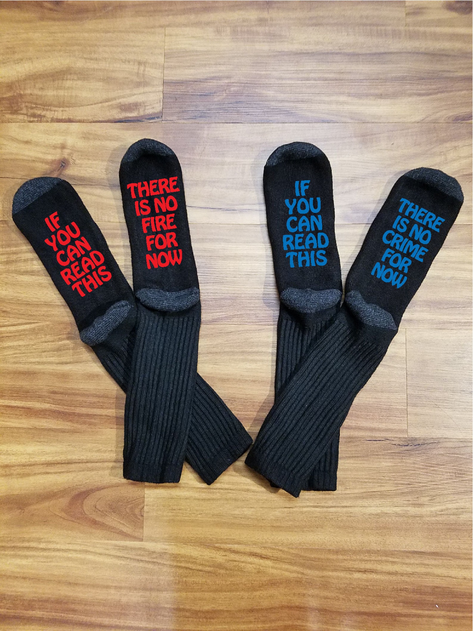 Firefighter, Firefighter Gift, Firefighter Socks, Policeman Gift ...