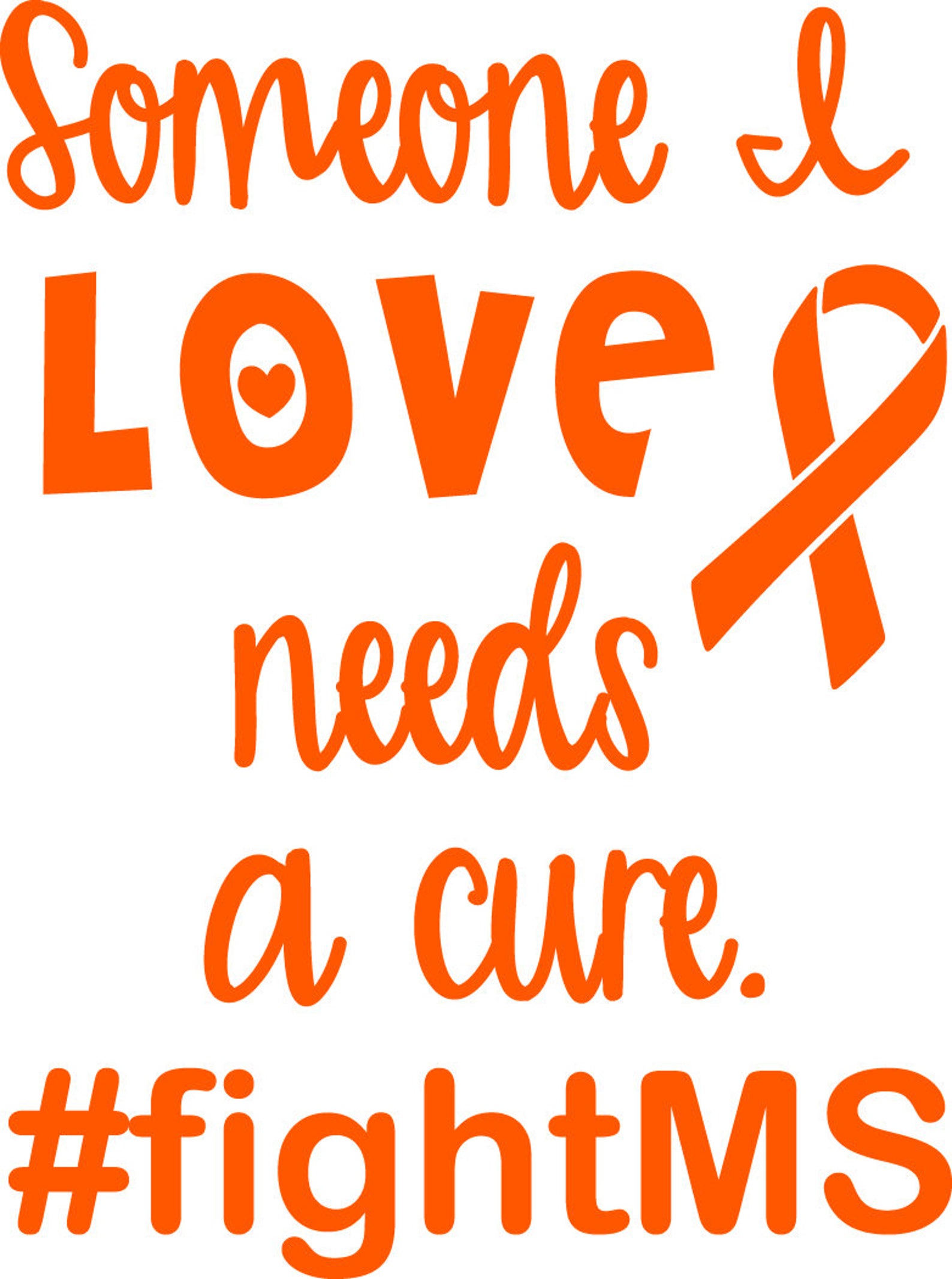 Multiple Sclerosis Decal, Multiple Sclerosis, MS Decal, Multiple ...