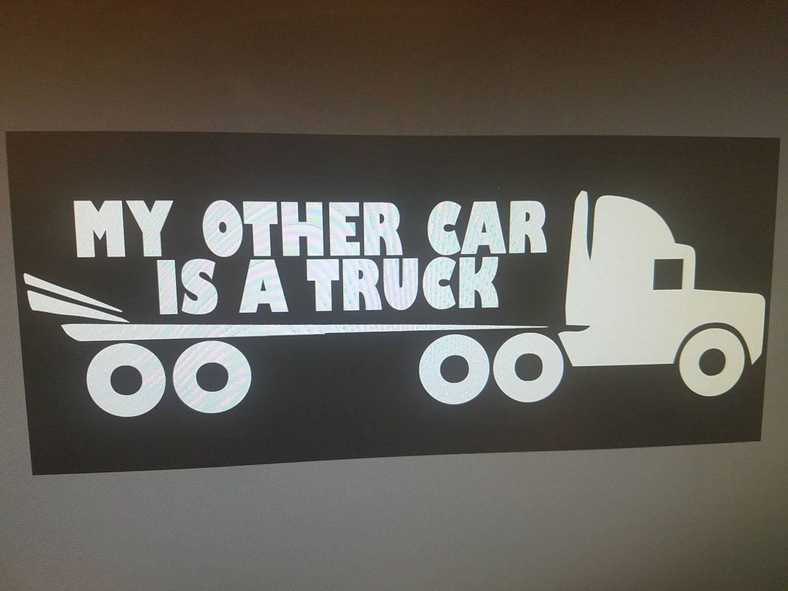 Trucker Decal Trucker Gifts Semi Truck Decal Truck Driver - Etsy