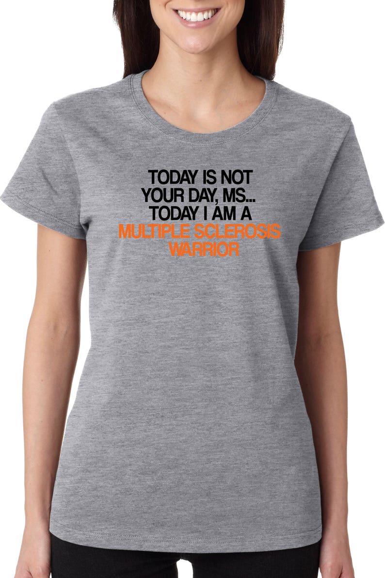 Multiple Sclerosis Shirt, Multiple Sclerosis Warrior, MS Shirt, MS ...
