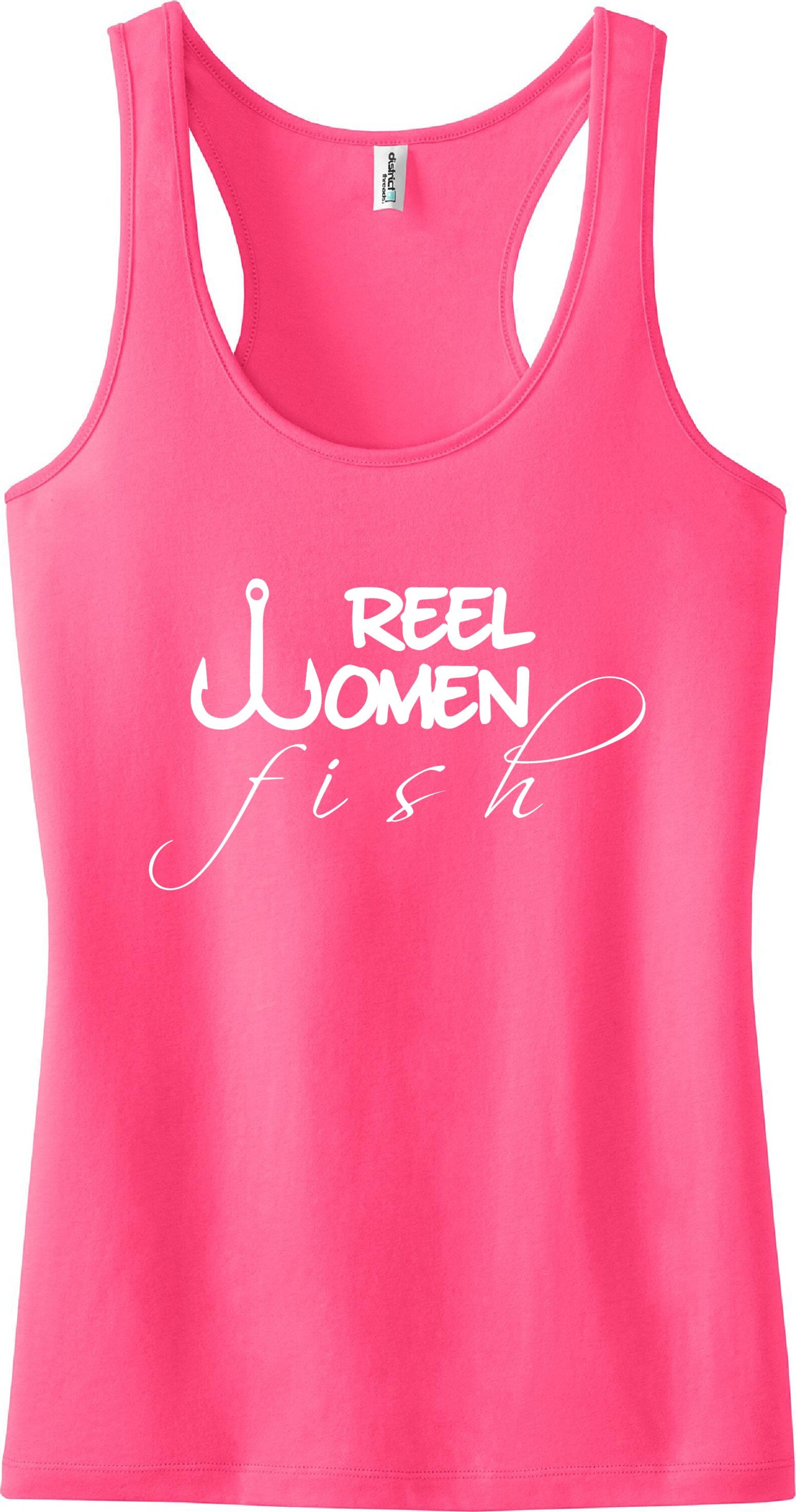 Women's Fishing Shirt, Women's Fishing Tank Top, Ladies Fishing ...