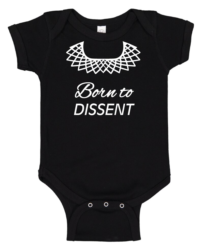 RBG Baby RBG Baby Costume Notirous Rbg Baby Dissent RBG | Etsy