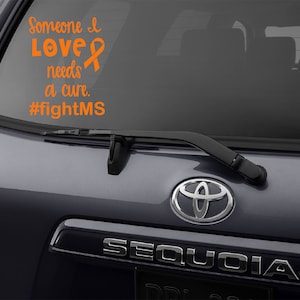 Multiple Sclerosis Decal, Multiple Sclerosis, MS Decal, Multiple ...