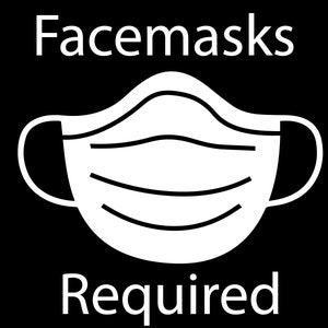 Mask Decal, Mask Decal for Window, Mask Required Decal, Facemask ...