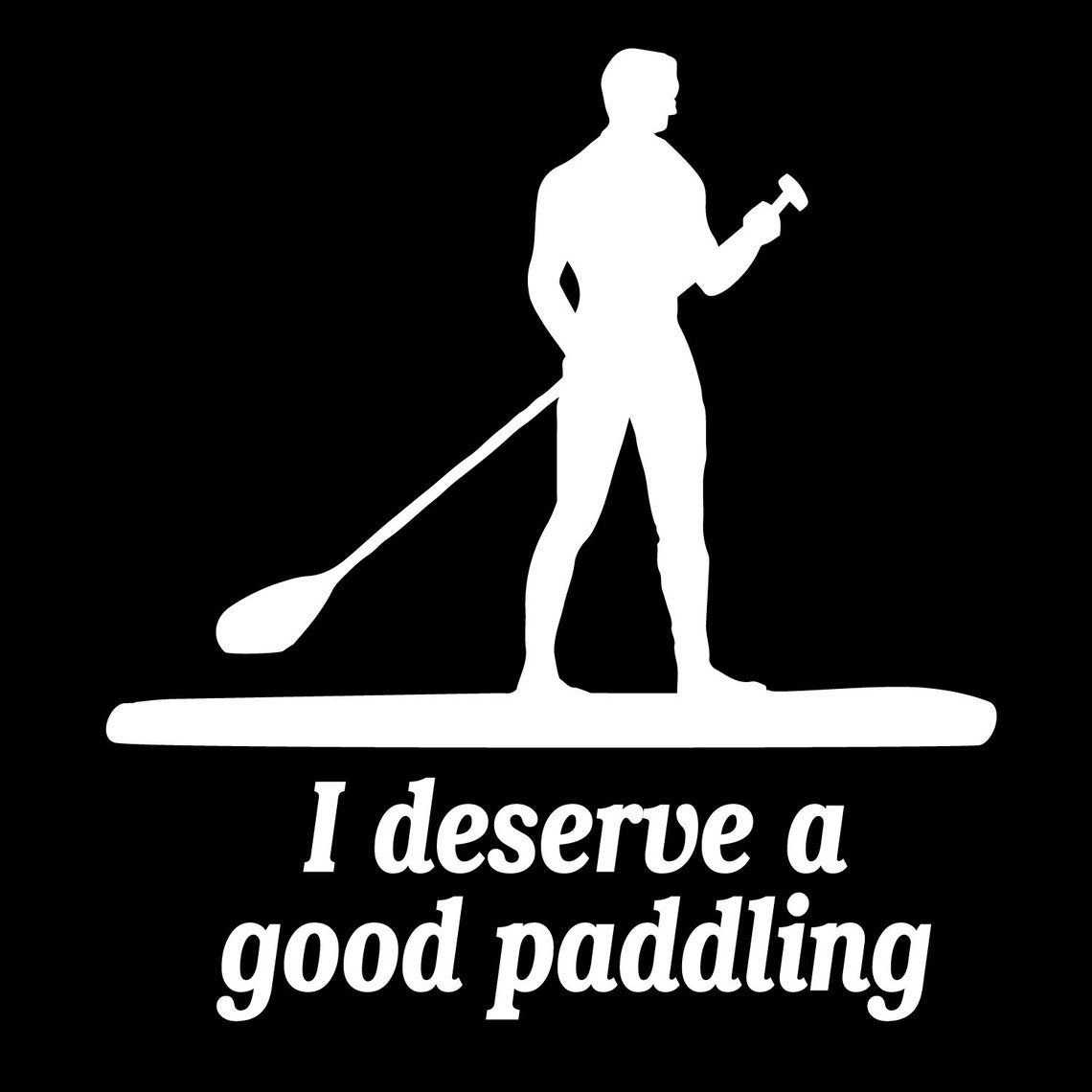 Paddle Board Decal Paddle Board Paddle Board Sticker - Etsy