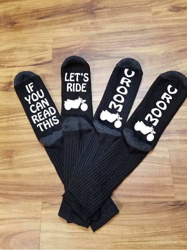 Motorcycle Gifts Motorcycle Gifts for Men Motorcycle Socks | Etsy