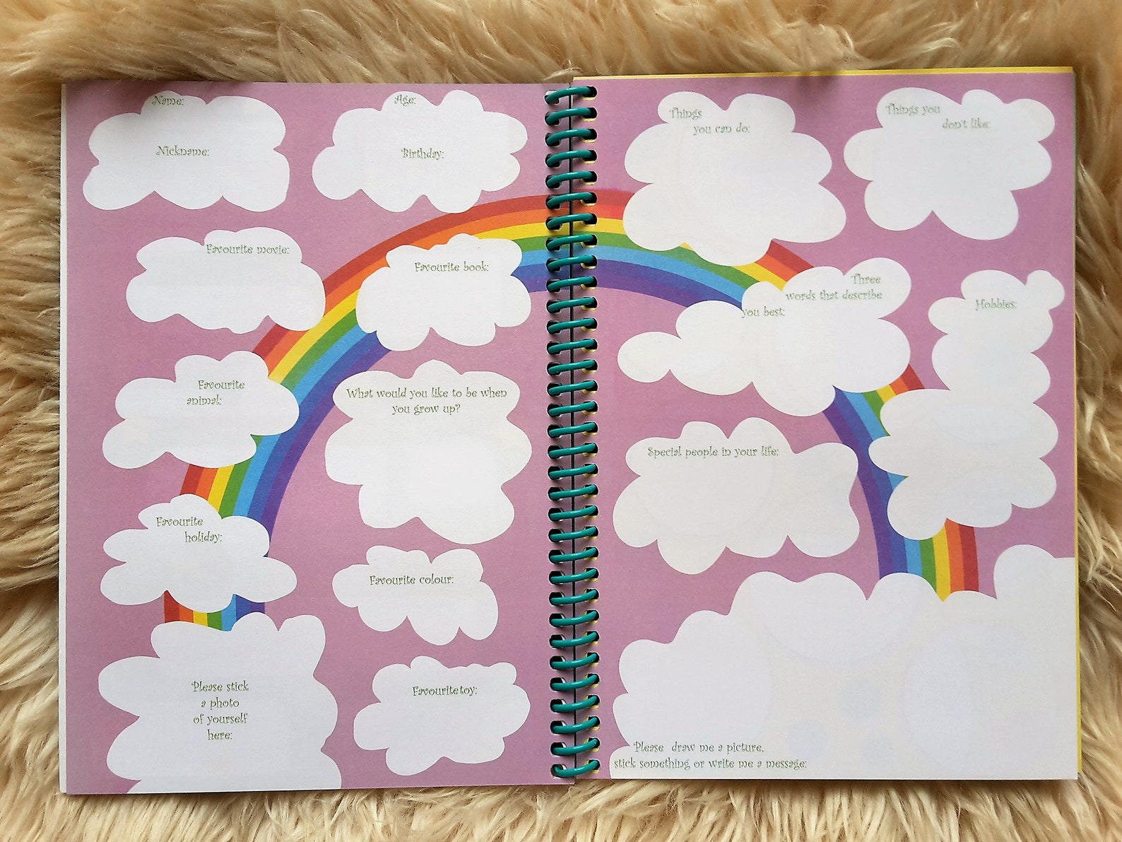 Friendship Book, Girls and Boys Memory Book, Primary School, Friends ...