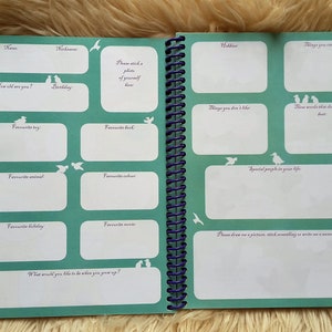 Childrens Friendship Book, School Leavers, Kids Memory Book, Scrap Book ...