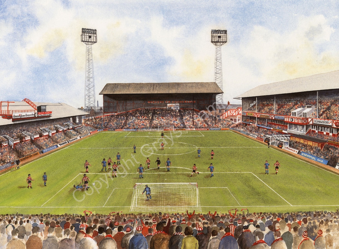 Farewell to Roker Park by Ron Davidson FREE UK Postage - Etsy