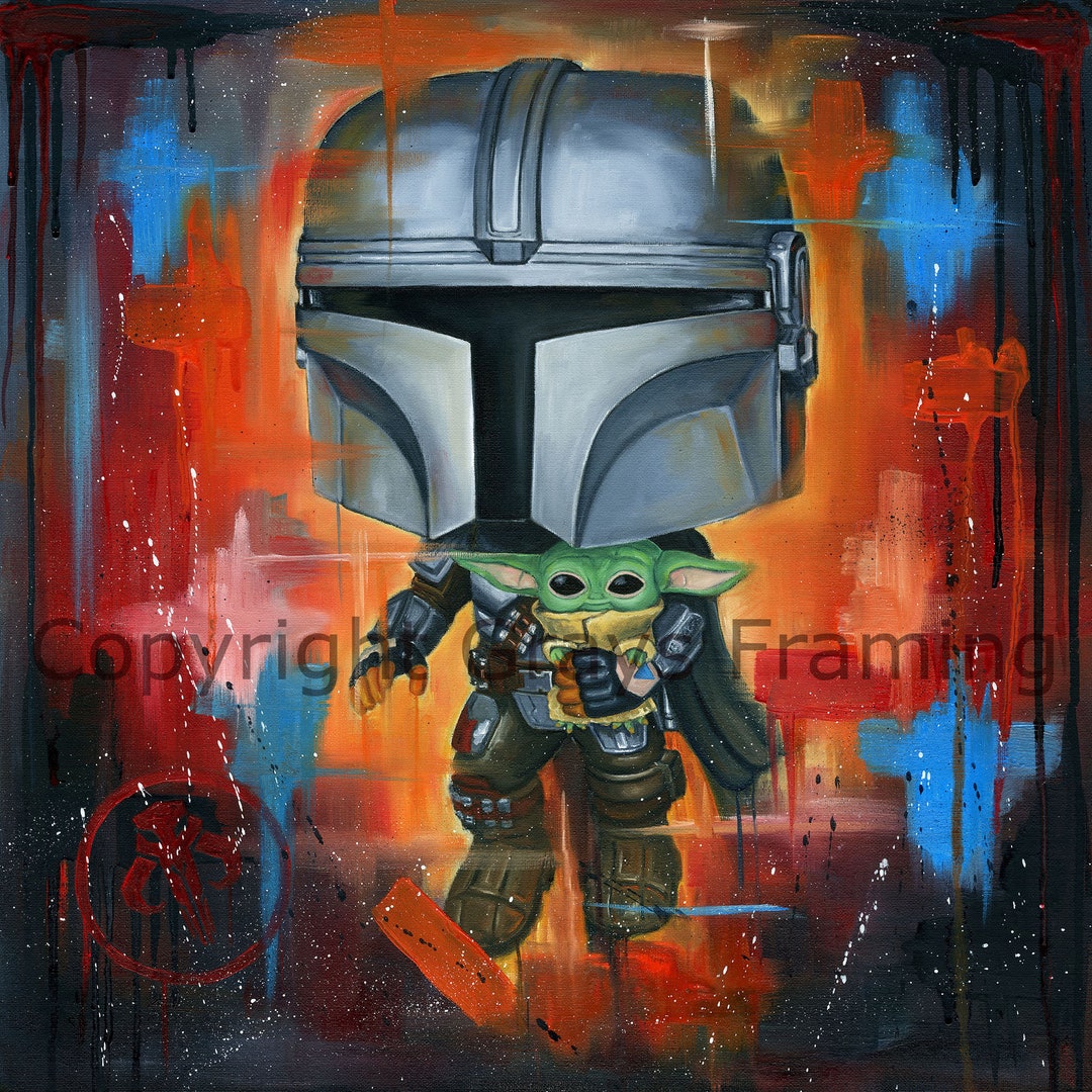 Mandolorian by Deborah Cauchi FREE UK Postage - Etsy