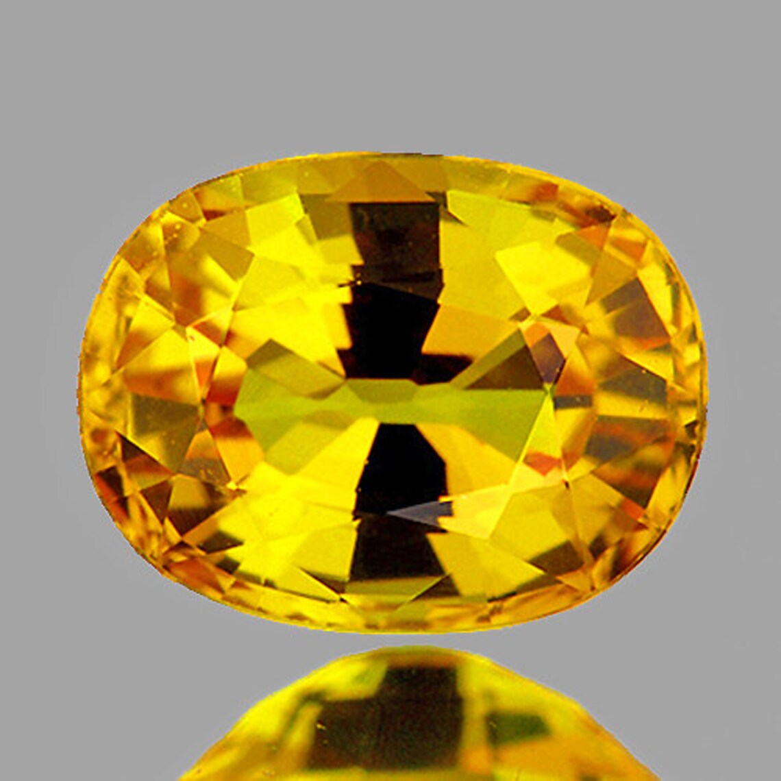 Natural Golden Yellow Sapphire 0.90ct 6x4.5 Mm Oval Cut - Etsy