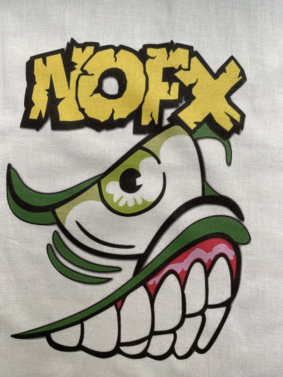 1 NOFX Quilt Block California Punk Rock Band Fat Mike - Etsy
