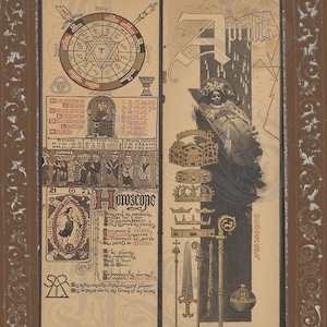 The Magical Calendar Folio, Set of 17 Prints, Manuel Orazi, Calendrier ...
