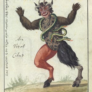 Oriens Daimon, Compendium of Demonology and Magic 1775, Demon, Evil ...