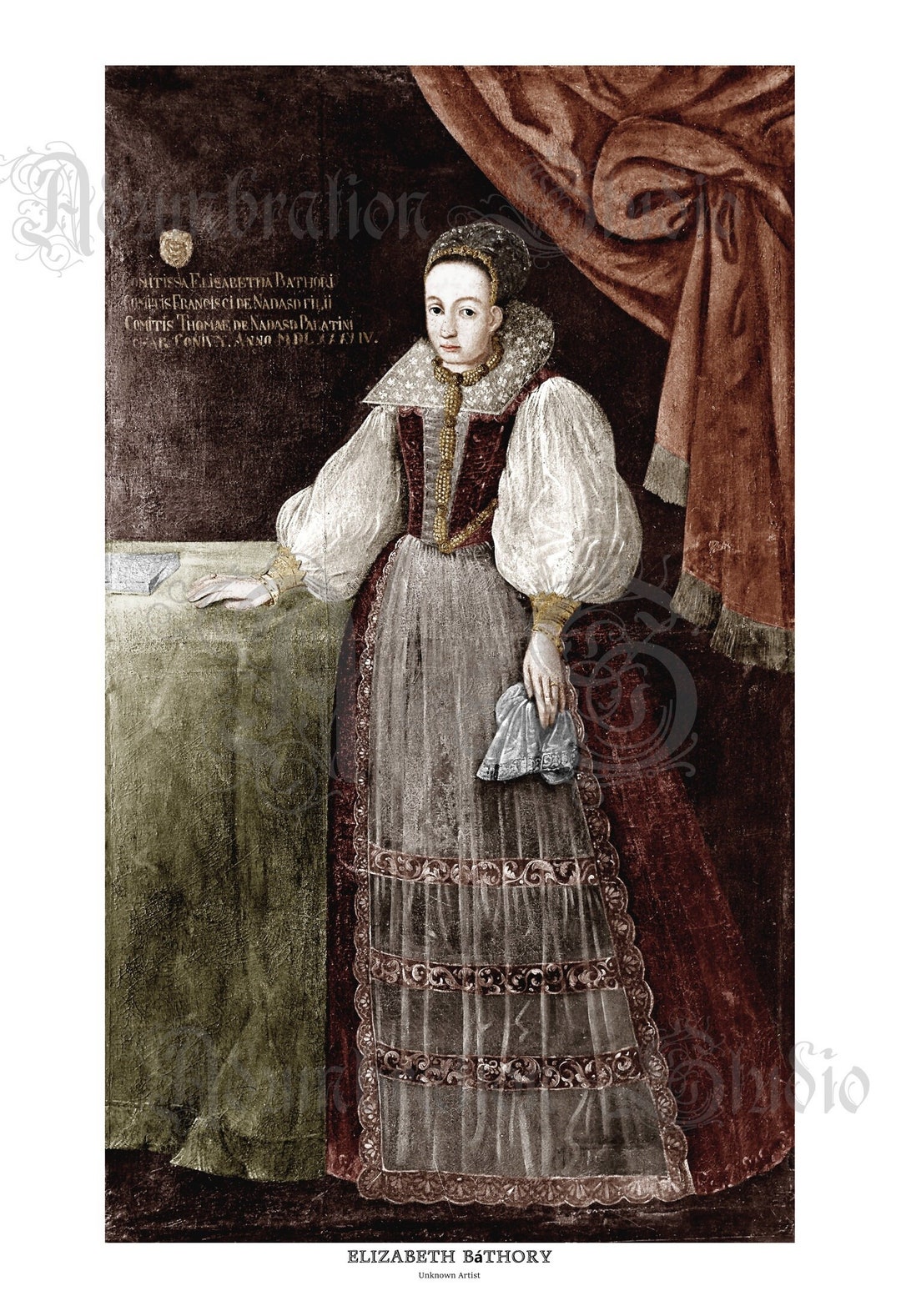 Elizabeth Báthory, Countess Dracula, Hungarian Noblewoman, by Unknown ...
