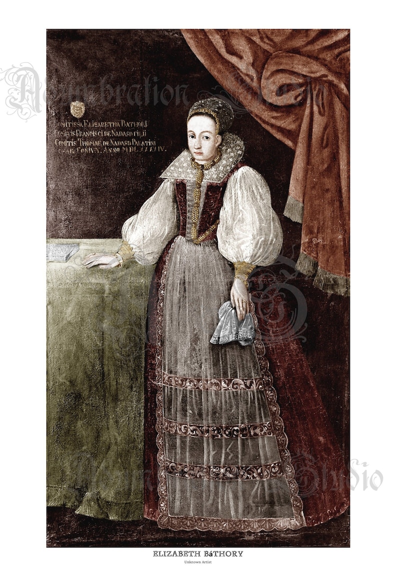 Elizabeth Báthory, Countess Dracula, Hungarian Noblewoman, by Unknown ...